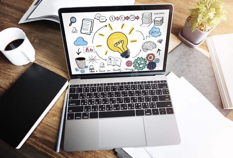 Planning Ideas Innovation Creativity Knowledge Vision Concept Stock ...