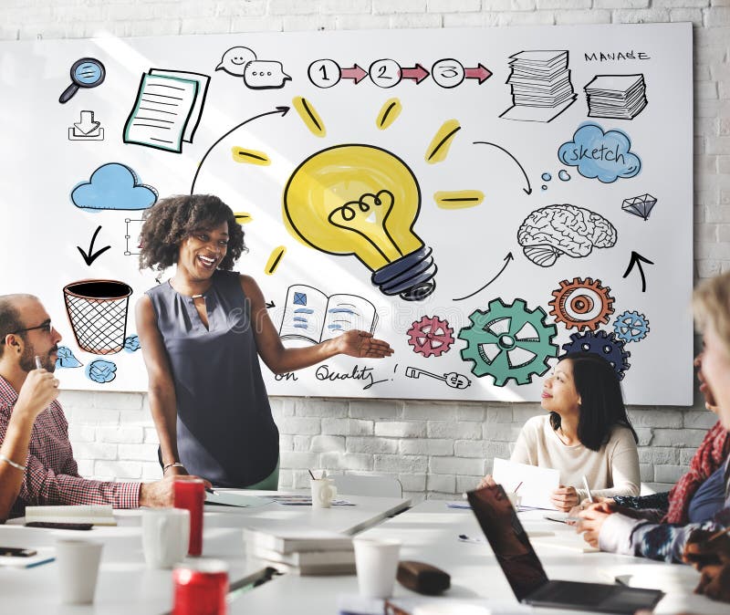 Planning Ideas Innovation Creativity Knowledge Vision Concept Stock ...