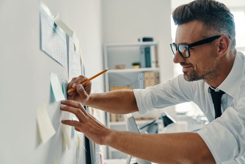 Planning is a Key To Success. Stock Photo - Image of males, busy: 149880588