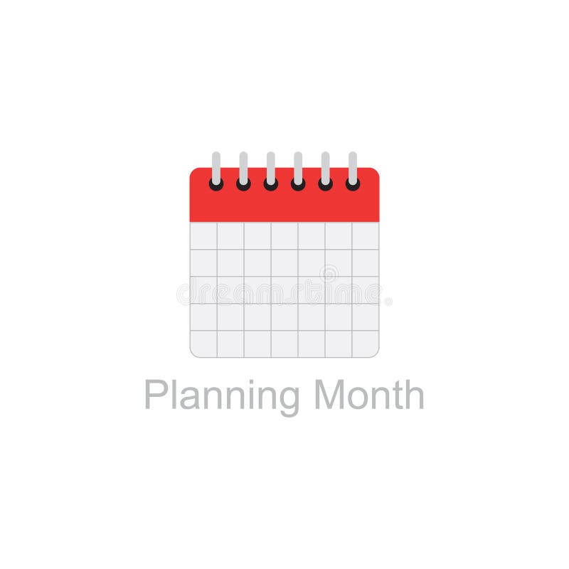 Planning Month A1 Logo Concept, Branding, Creative Simple Icon Stock ...