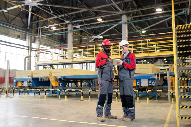 Planning Production Volume at Factory Stock Image - Image of industry ...