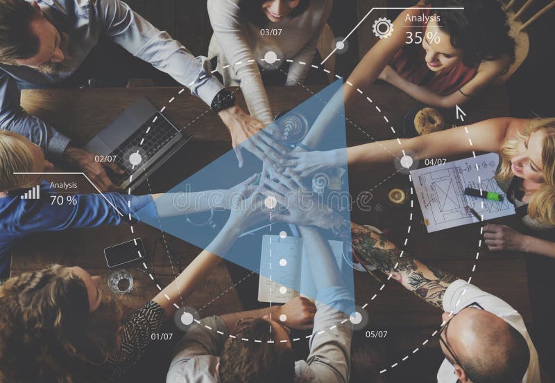 Planning Progress Discussion Strategy Brainstorming Concept Stock Photo ...