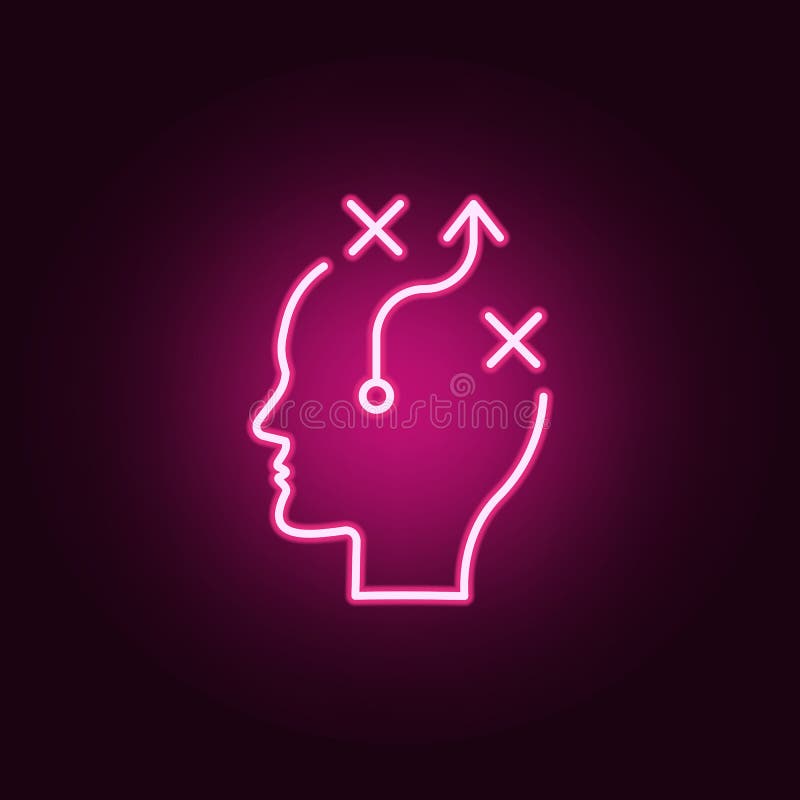 Planning brain stock illustration. Illustration of thoughts - 698283