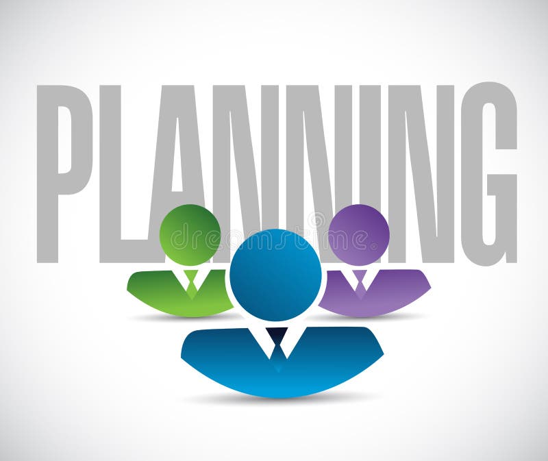 Planning team stock illustration. Illustration of carrying - 38758170