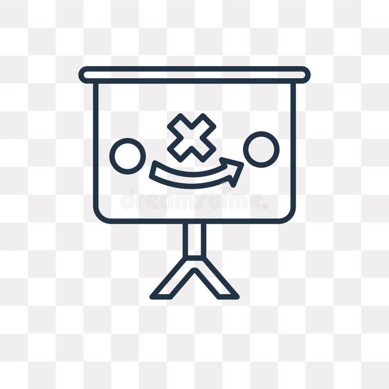 Planning Vector Icon Isolated on Transparent Background, Planning ...