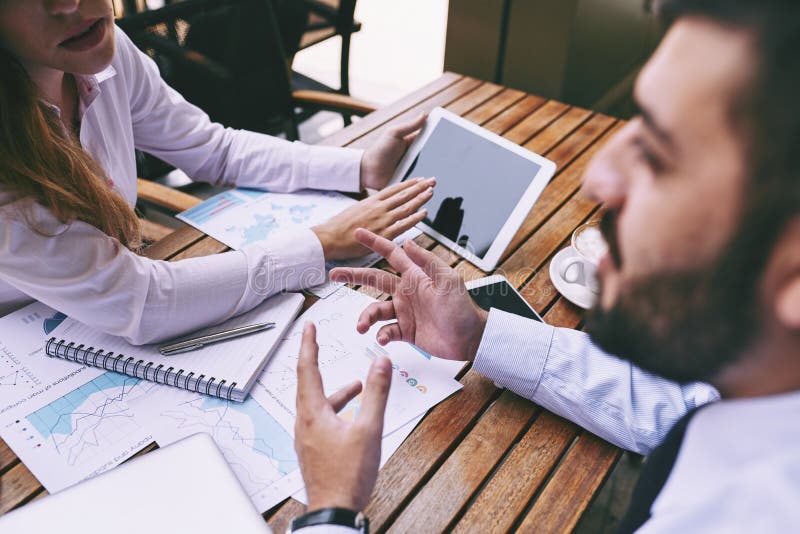 Planning work stock image. Image of executive, partner - 70591459