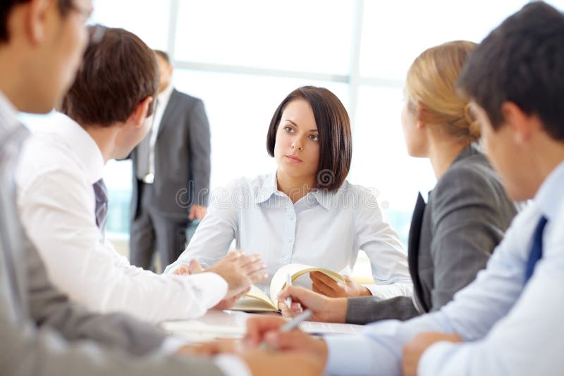 Planning work stock photo. Image of human, female, holding - 17228110