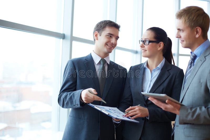 Planning work stock image. Image of group, confident - 32046149