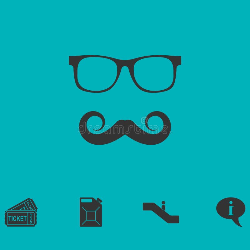 Plano Del Icono Del Inconformista Ilustración del Vector - Ilustración ...