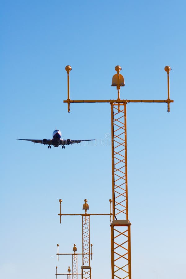 Plano inminente imagen de archivo. Imagen de listo, claro - 982975