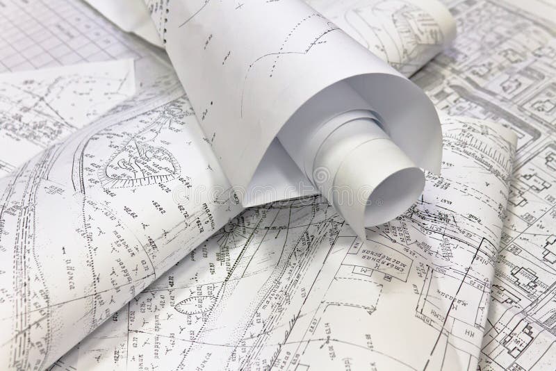 Plans stock photo. Image of drafting, construction, closeup - 44222