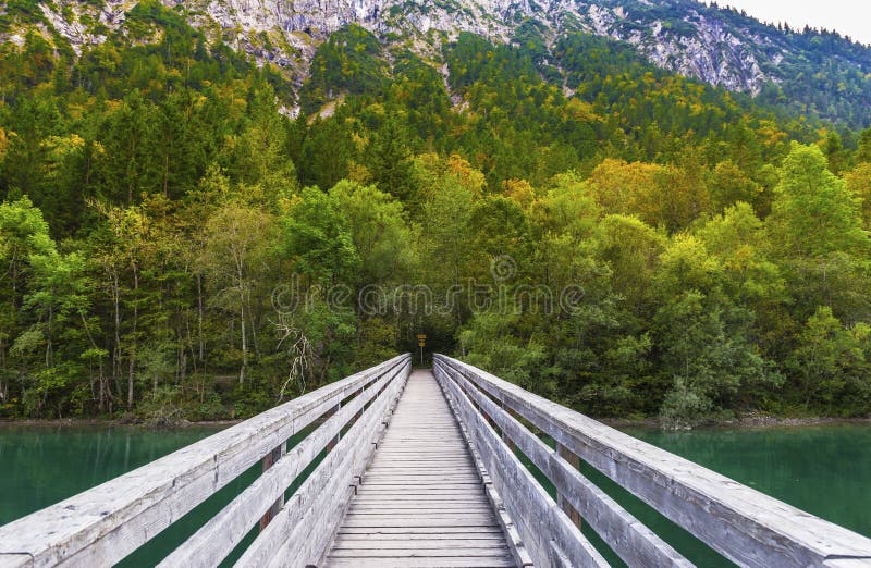 Alpine Bridge stock image. Image of road, alps, landscape - 45655671