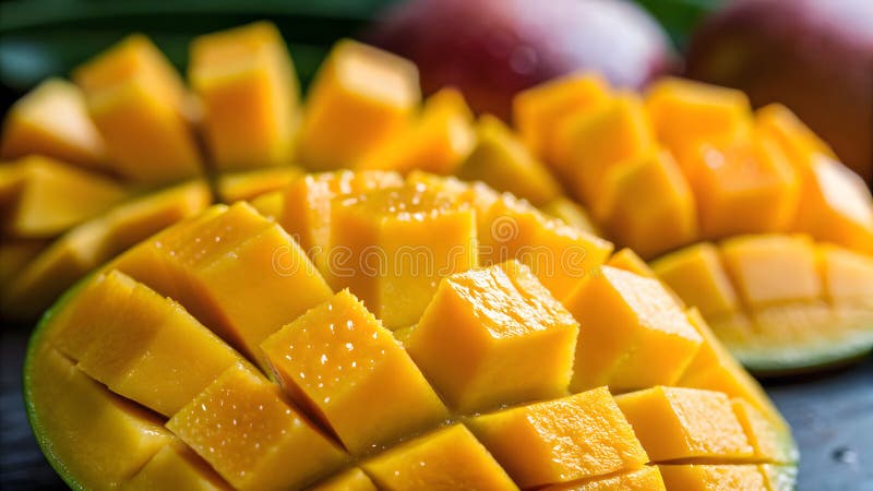 Plant-Based Diet Fresh Mango Cubes are Vibrant Addition To Plant Based ...