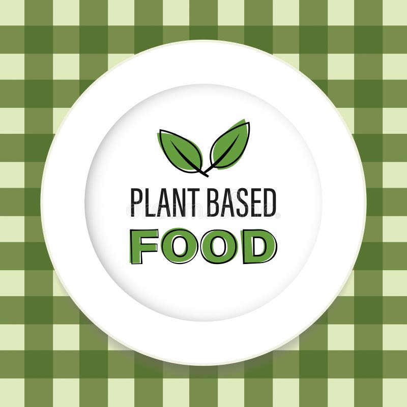 Plant Based Food stock vector. Illustration of icon - 240207316