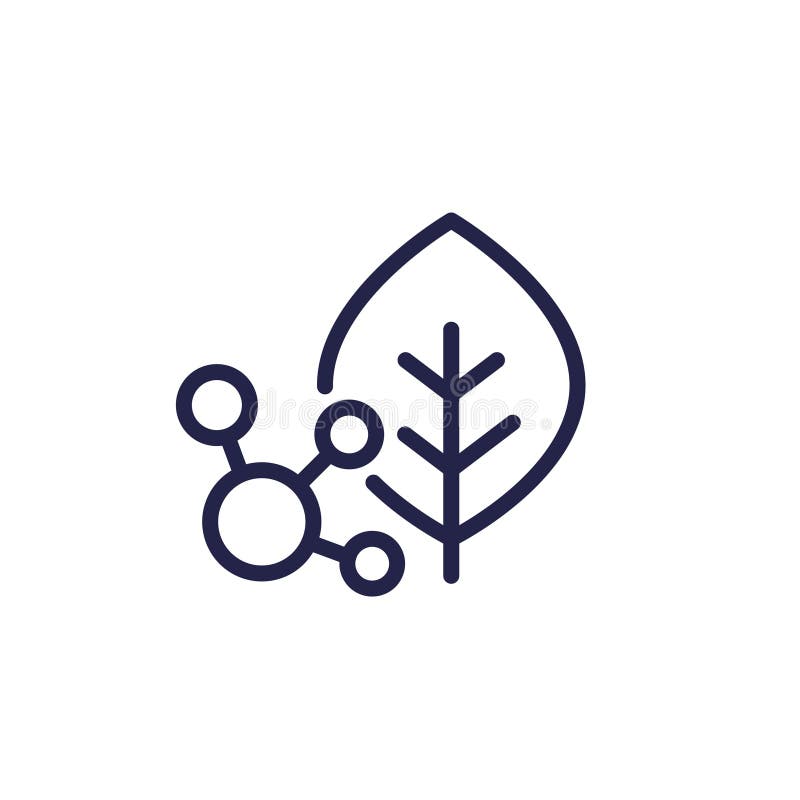 Plant-based Nutrient Line Icon, Vector Stock Vector - Illustration of ...