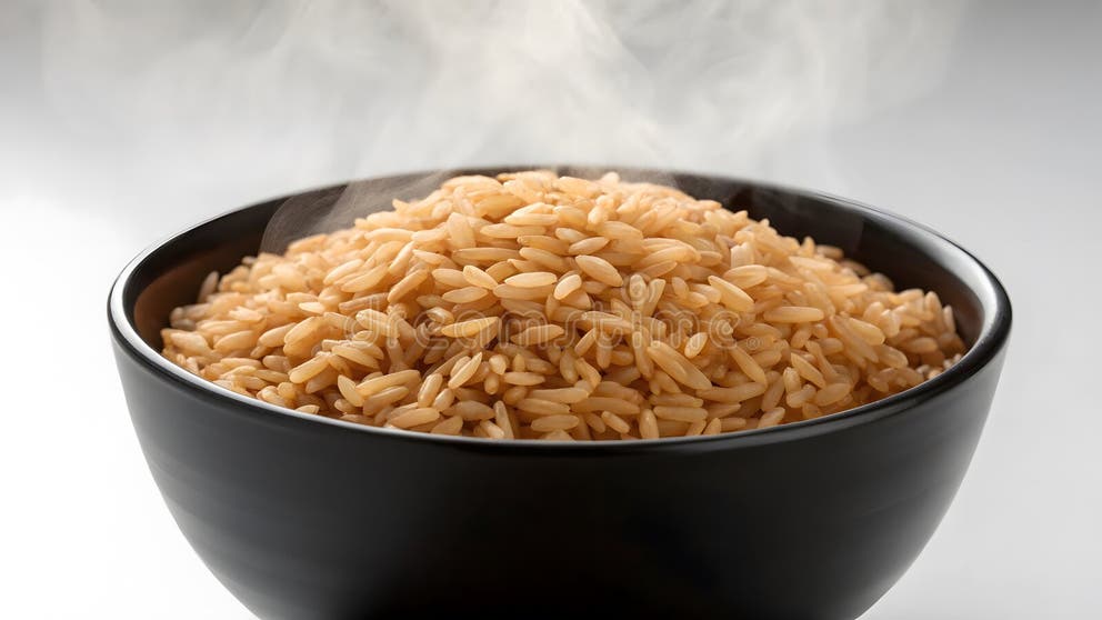 Plant Based Protein Sources Steaming Brown Rice is Nutritious Plant ...