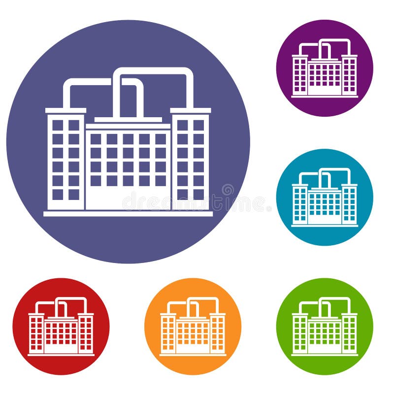 Gas Processing Plant Icons Stock Illustrations – 343 Gas Processing ...