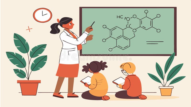 Plant Cell Model Study: Teacher with Plant Cell Model, Biology ...