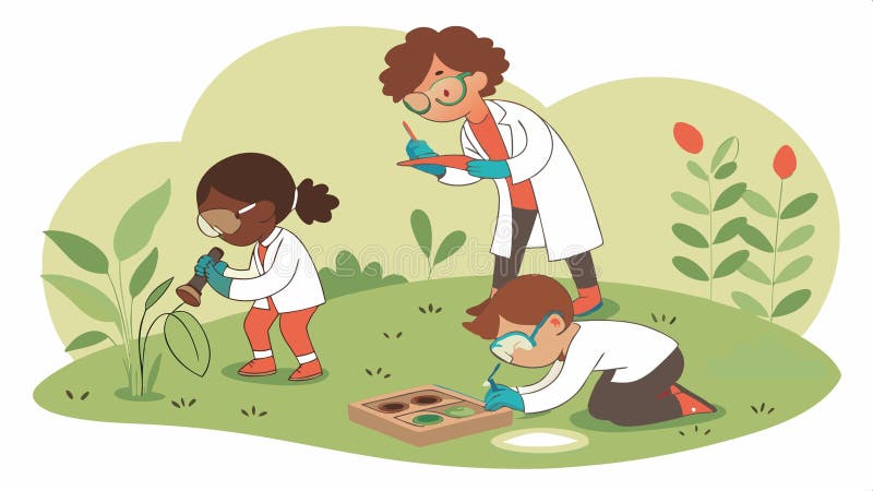 Plant Cell Study: Children Studying Plant Cell Model, Biology Education ...