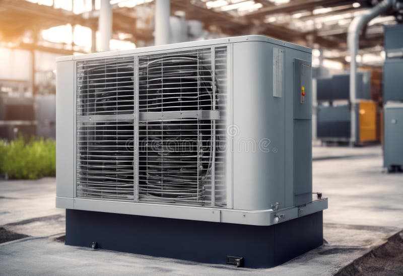 Plant Coil Ac Rendering Conditioner Conditioning Cool Pump Factory ...