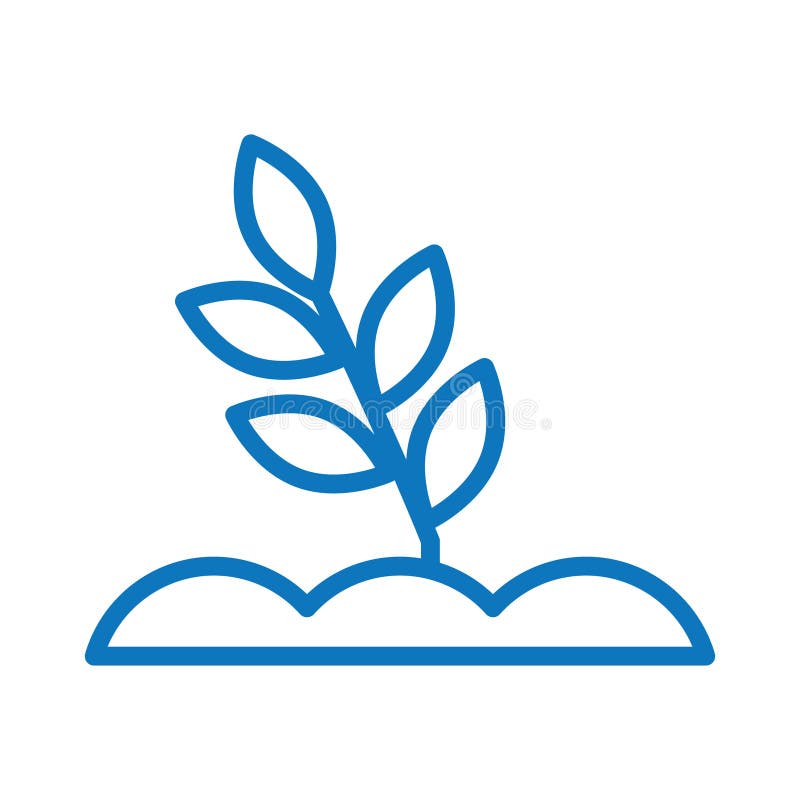 Plant Crop. Vector Illustration Decorative Design Stock Vector ...