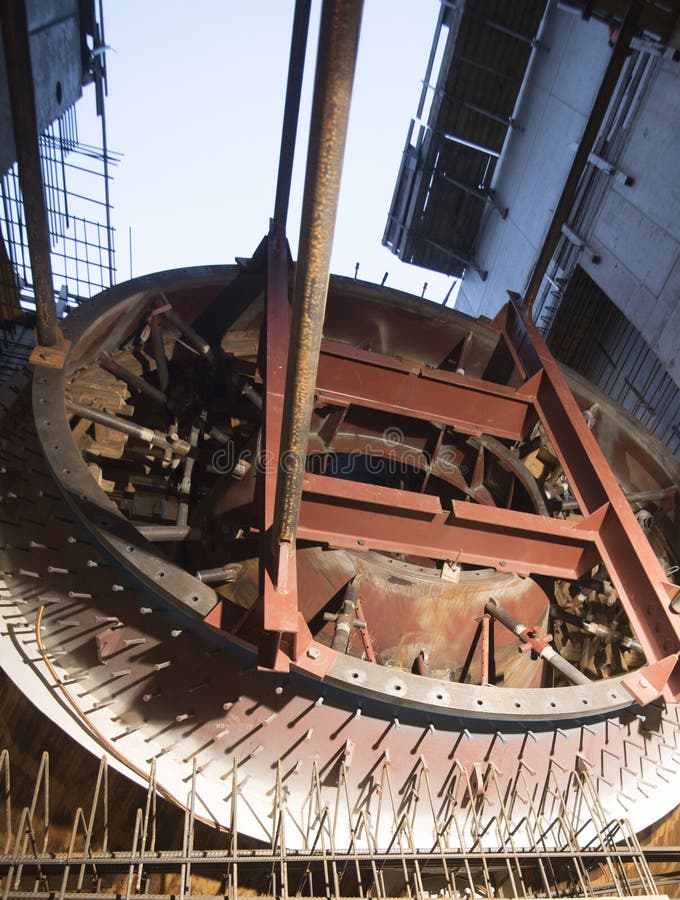 Plant Engineering or Plant Construction Stock Image - Image of density ...