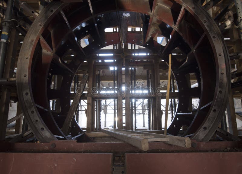 Plant Engineering or Plant Construction Stock Photo - Image of business ...