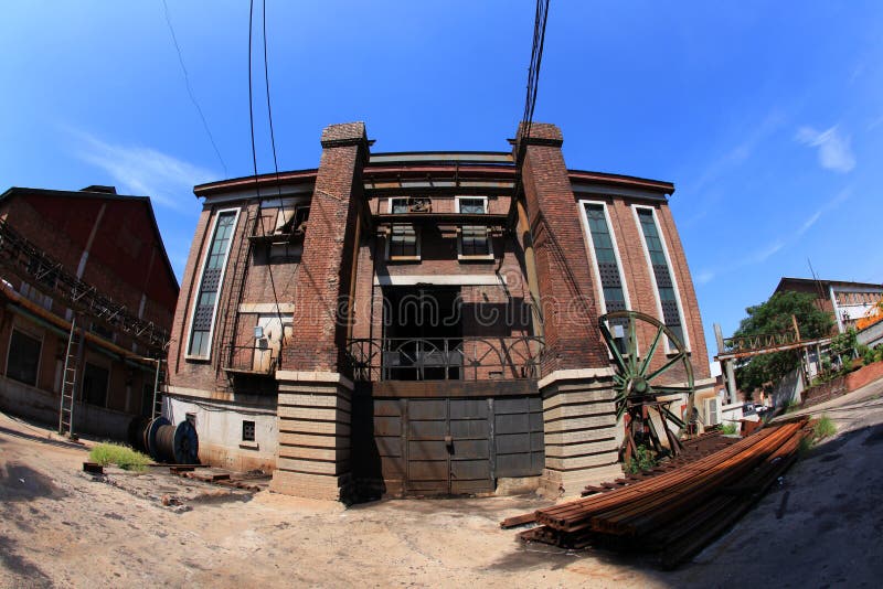 The Plant and Equipment of a Coal Mine Stock Image - Image of ...