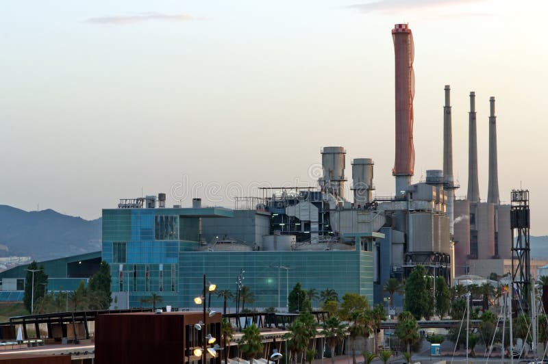 Plant factory stock image. Image of engineering, pollution - 28402861