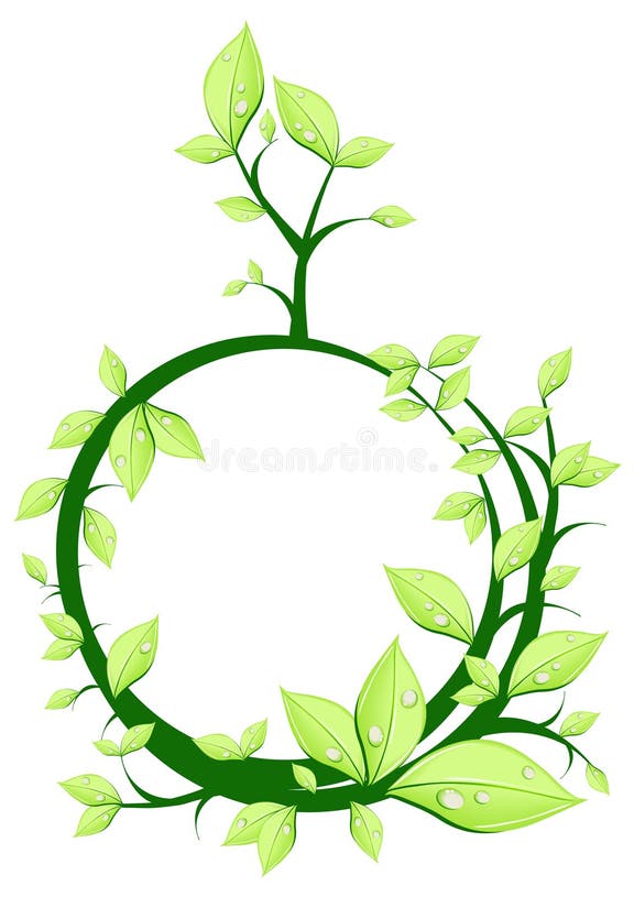 Leaf Stem Circle Stock Illustrations – 17,886 Leaf Stem Circle Stock ...