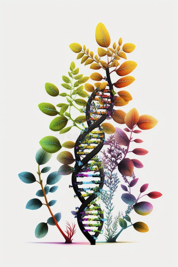 Plant Gene from Herbs and Leaves. Stock Image - Image of experiment ...
