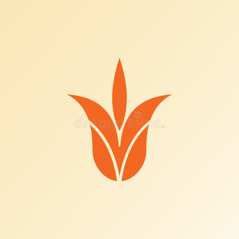 Plant Geometric Simple Logo Vector Stock Vector - Illustration of tree ...