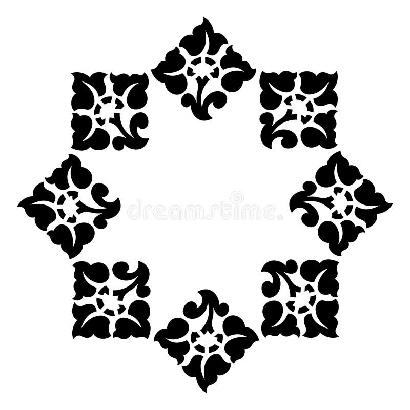 Vector Stencil Templates Template