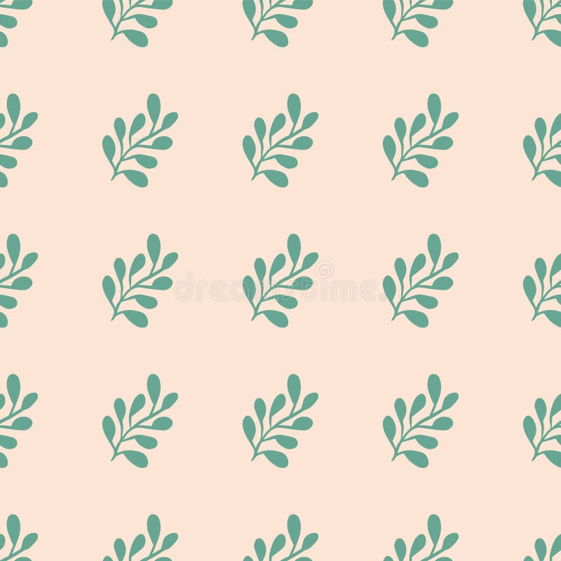 Plant Grain Seamless Repeat Pattern Design. Stock Vector - Illustration ...