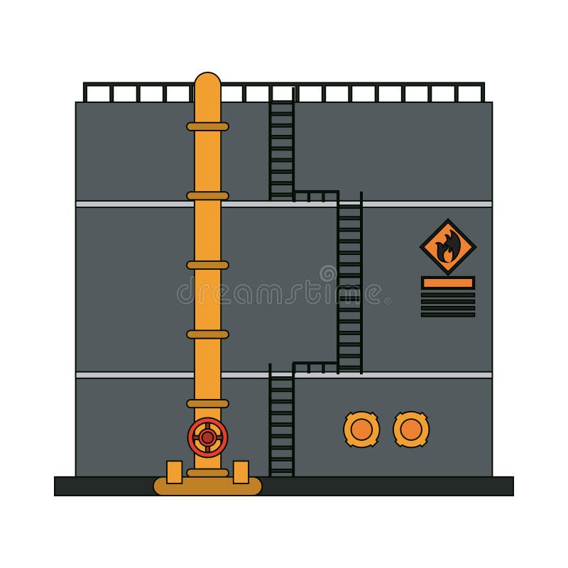 Plant industry machines stock vector. Illustration of processing ...