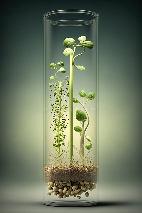 Plant laboratory in vitro. stock image. Image of researcher - 316935975