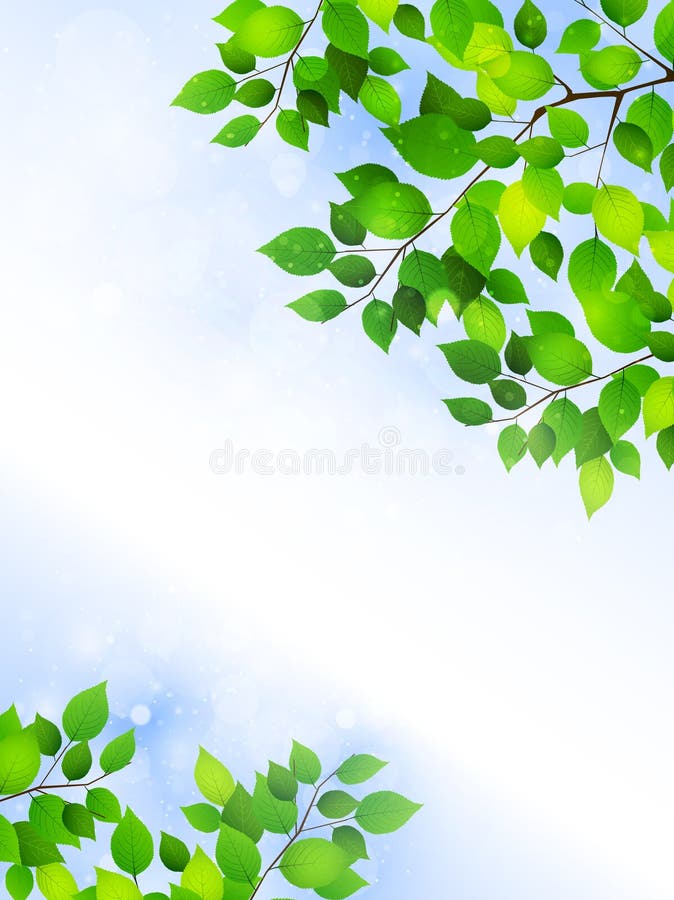 Plant leaf background stock vector. Illustration of fresh - 39027702