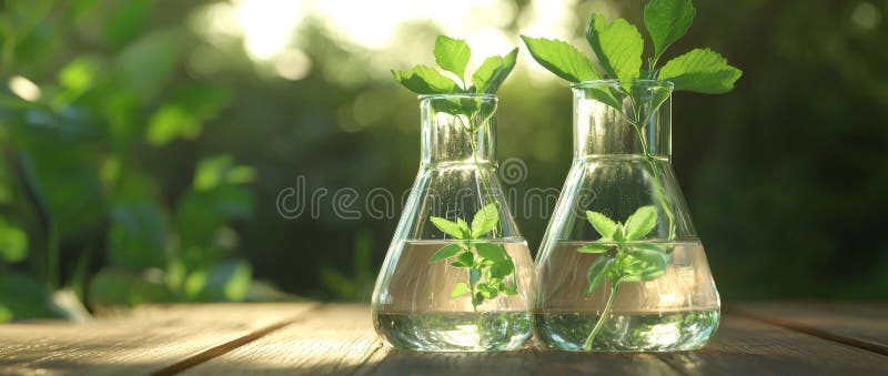 Plant Leaves in a Lab for Botanical Research Stock Photo - Image of ...