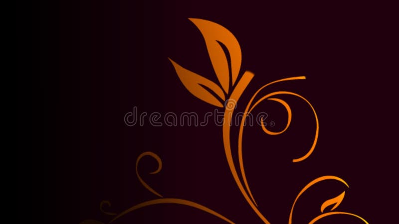 Plant Line Grows. Moving Lines Grow. Animated Graphics Vines Theme ...