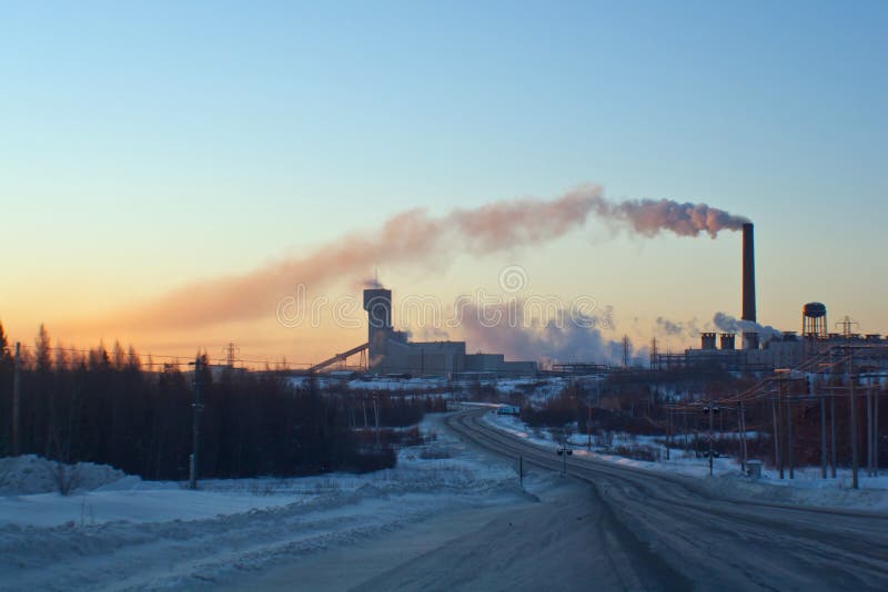 Plant Operation stock image. Image of landscape, natural - 18299117