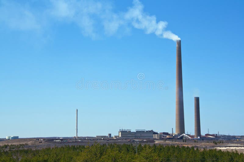 Plant Operation stock image. Image of public, metal, natural - 18299127