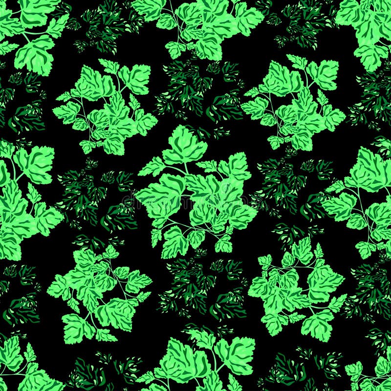 Plant pattern stock vector. Illustration of abstract - 55852014