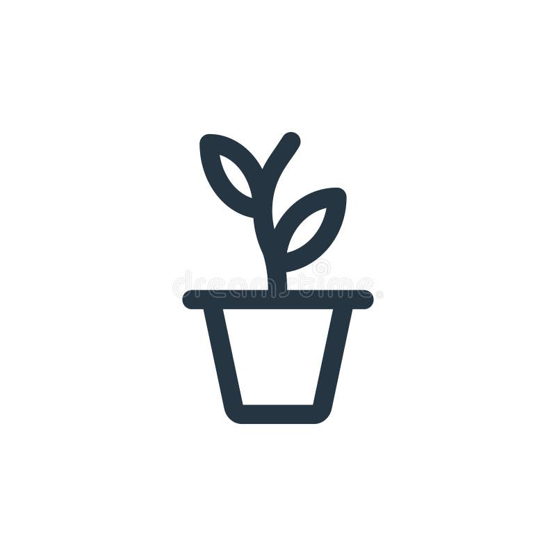 Plant Icon. Filled Plant Icon for Website Design and Mobile, App ...