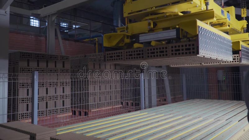 Production brick plant stock image. Image of placement - 20002453