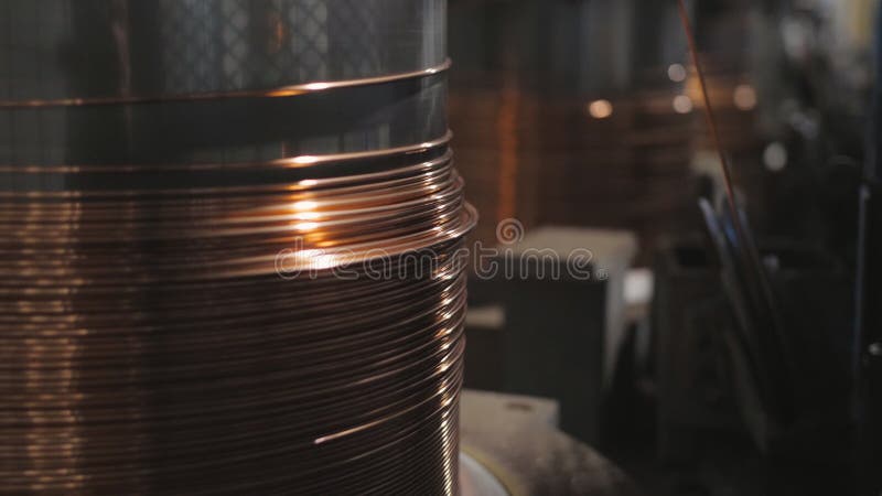 The Drawing Process of Copper Wire for the Production of Electric Cable ...