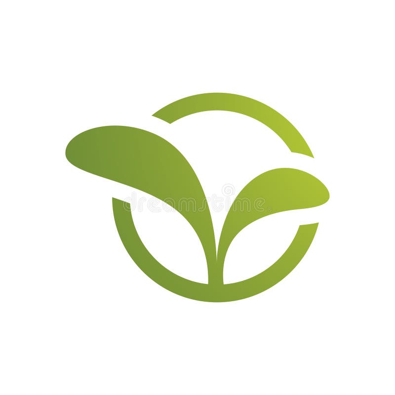 Plant Seeds Logo Vector Concept Template Stock Vector - Illustration of ...