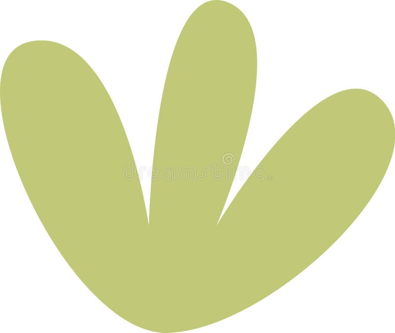 Plant Shape Icon stock vector. Illustration of icon - 311863648