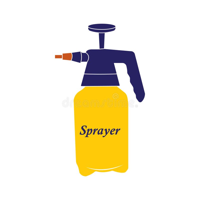 Plant sprayer icon stock vector. Illustration of pump - 312467023