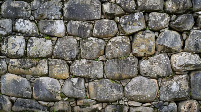 Green Plant Emerging from Stone Wall Stock Image - Image of emerging ...