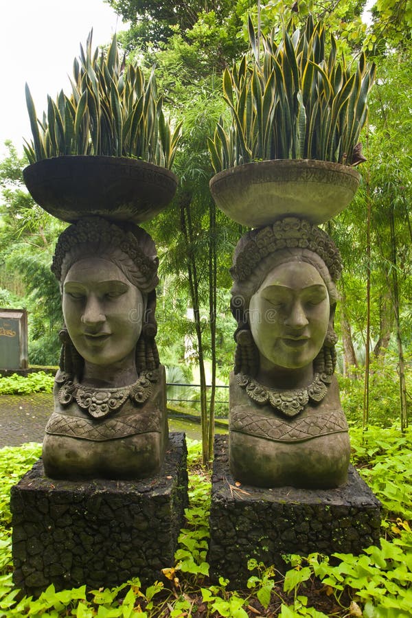 Plant statues stock photo. Image of decoration, oriental - 24487764